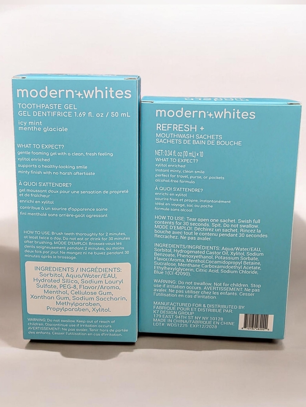 Modern Whites | Other | Modern Whites Travel Oral Care Set Toothpaste ...